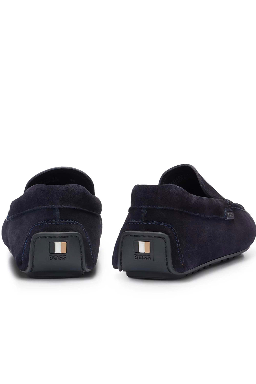 Hugo Boss Noel Moccasin Driver Shoe Dark Blue