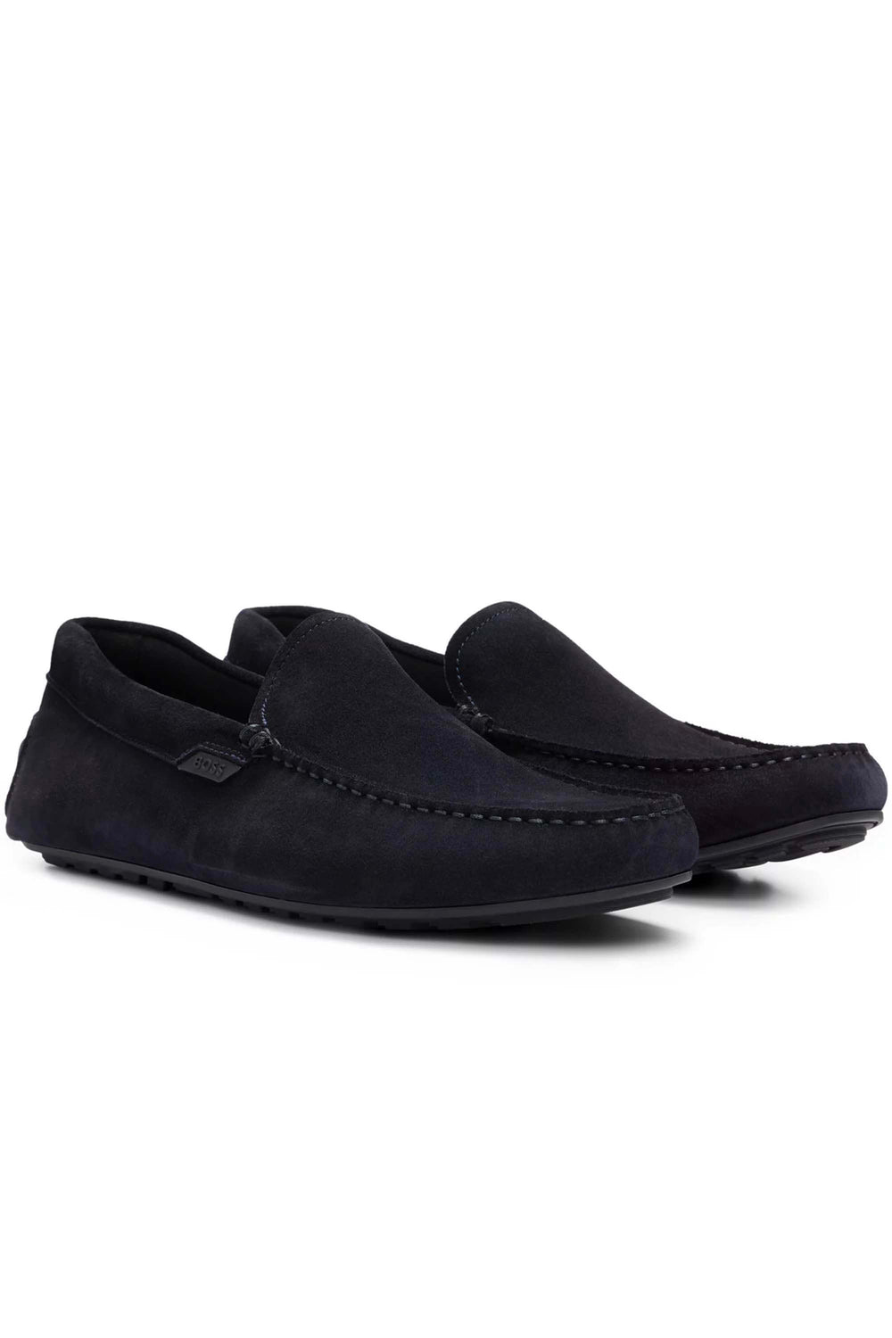 Hugo Boss Noel Moccasin Driver Shoe Dark Blue